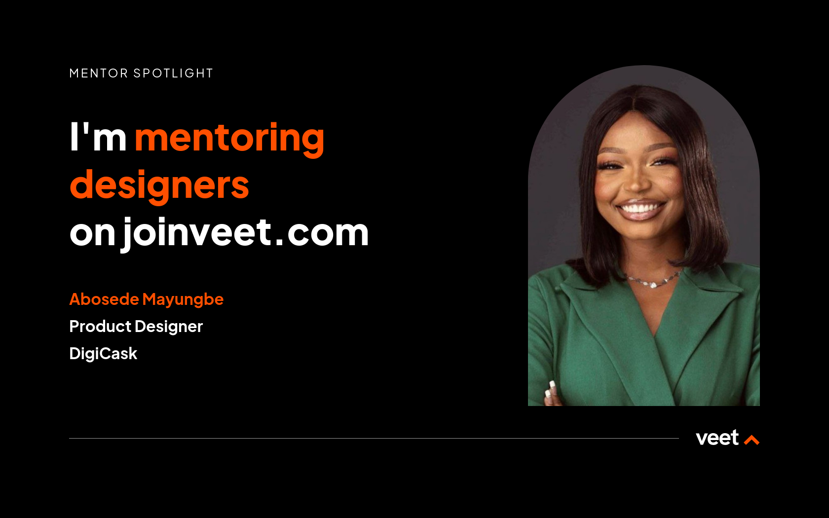 Get mentored by Abosede Mayungbe on Veet